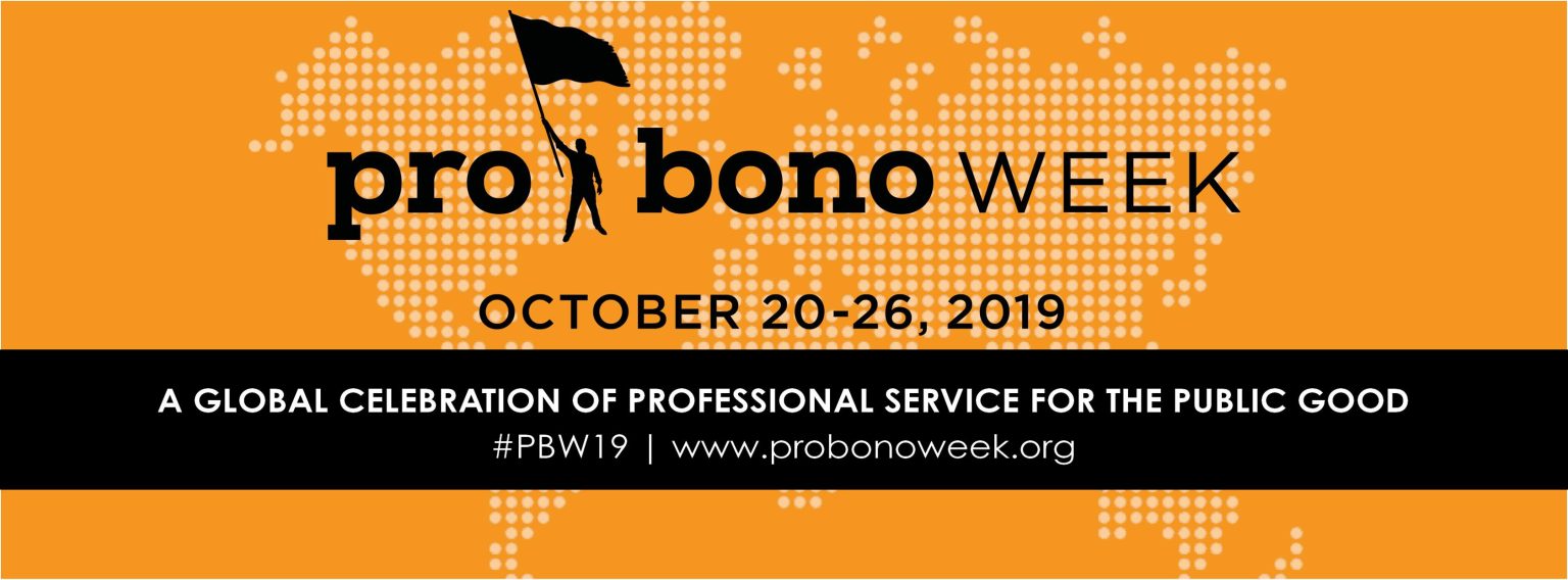 ¡Celebramos la Pro Bono Week 2019! – Work for Social